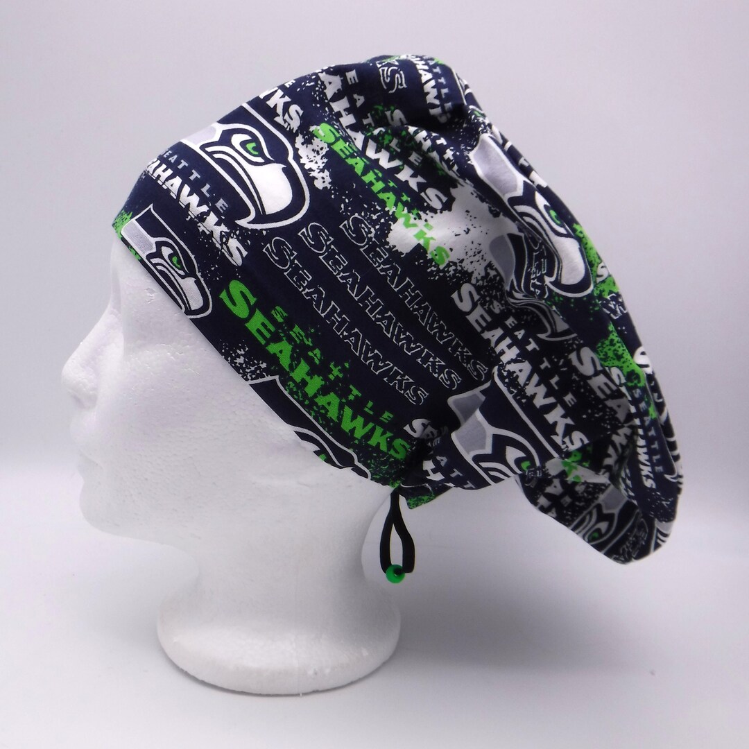 Seattle Seahawks #5 Scrub Hat, Euro Style Hat, Adjustable Hat, OR Hat ...