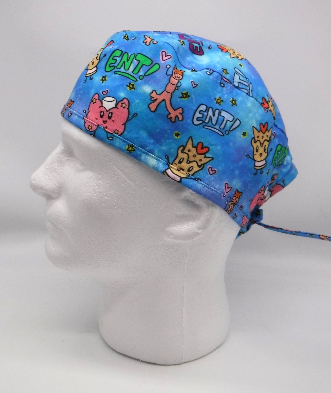ENT Cuties Scrub Cap, Skull Cap, Surgery Hat - Etsy