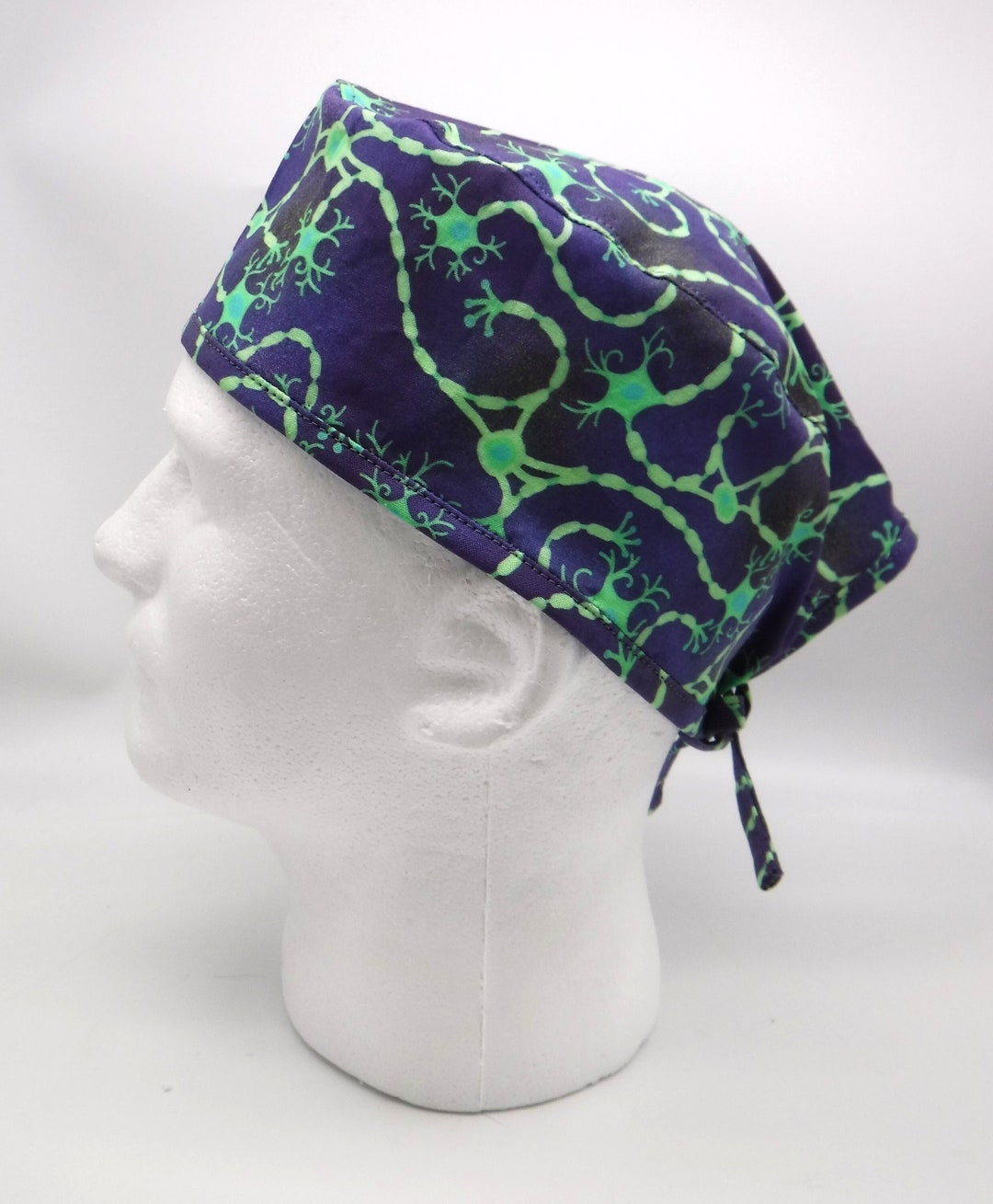 Neurons #2 Scrub Cap, Skull Hat, Surgery Hat - Etsy