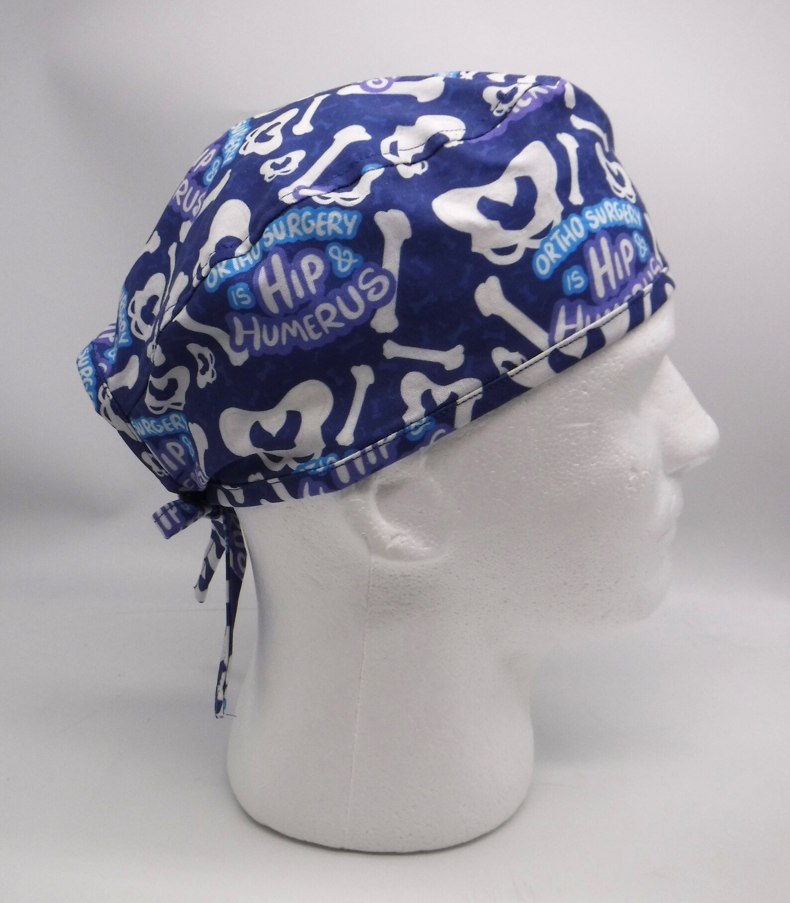 Hip & Humerus Scrub Cap, Skull Cap, Surgery Hat - Etsy