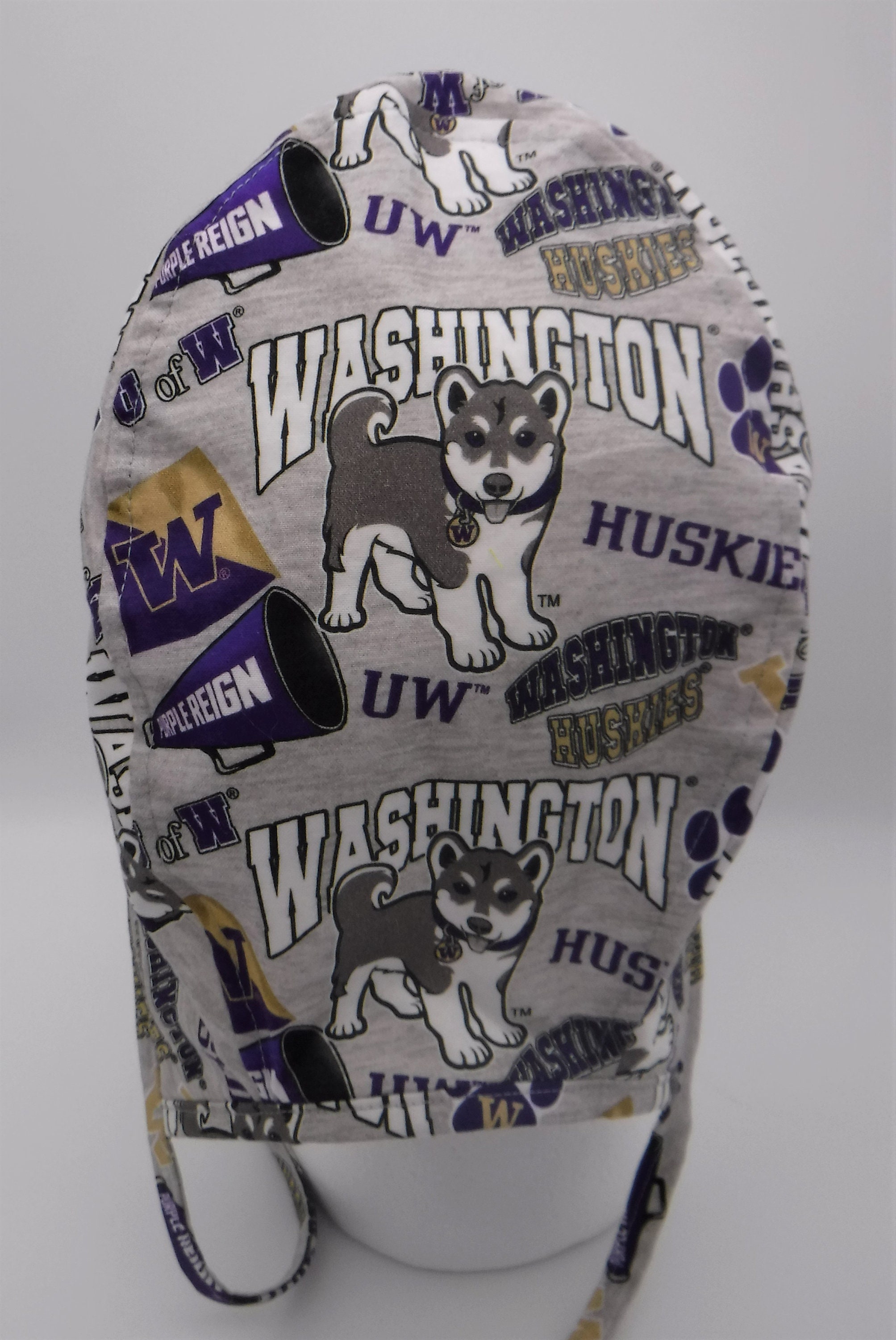 University of Washington Huskies Scrub Cap 3 Scrub Hat - Etsy