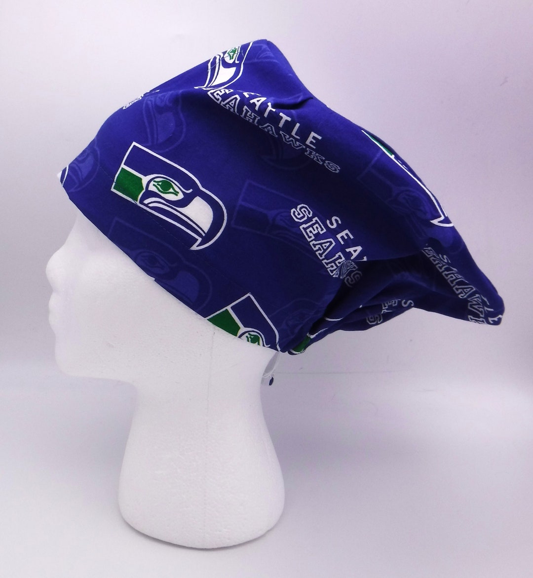 Seattle Seahawks #5 Scrub Hat, Euro Style Hat, Adjustable Hat, OR Hat ...