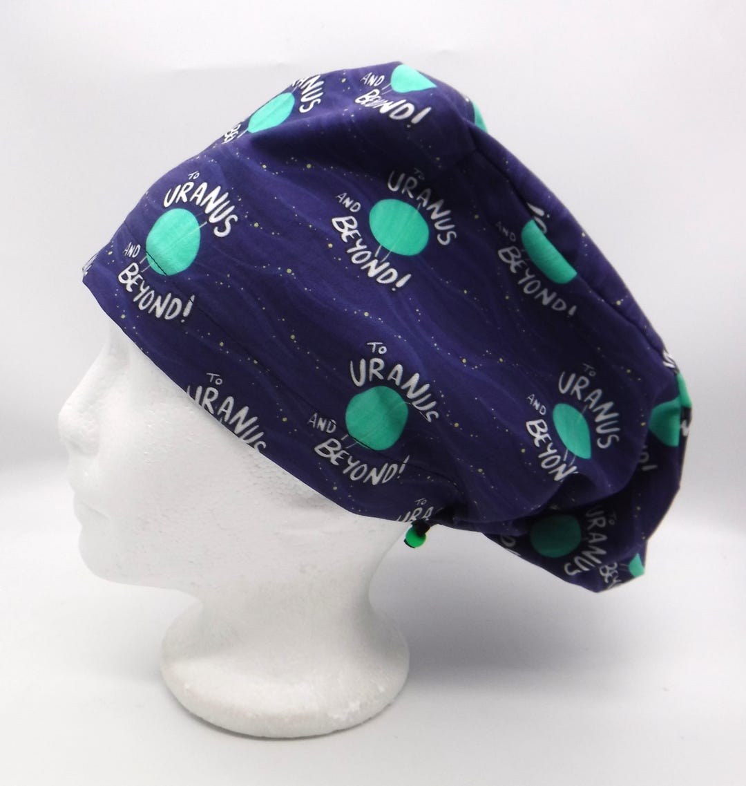 To Uranus and Beyond Scrub Hat: Euro Style Adjustable OR Hat - Etsy