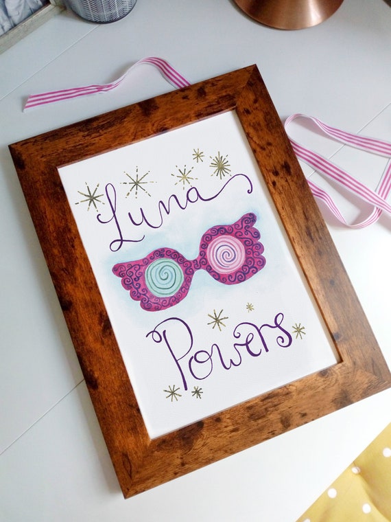 Luna Powers Motivational Watercolour Art Print | Etsy