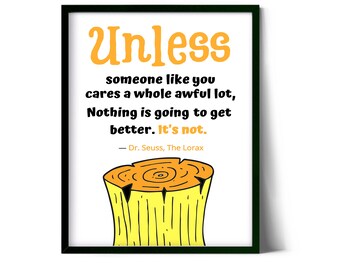 Dr Seuss the Lorax | Etsy