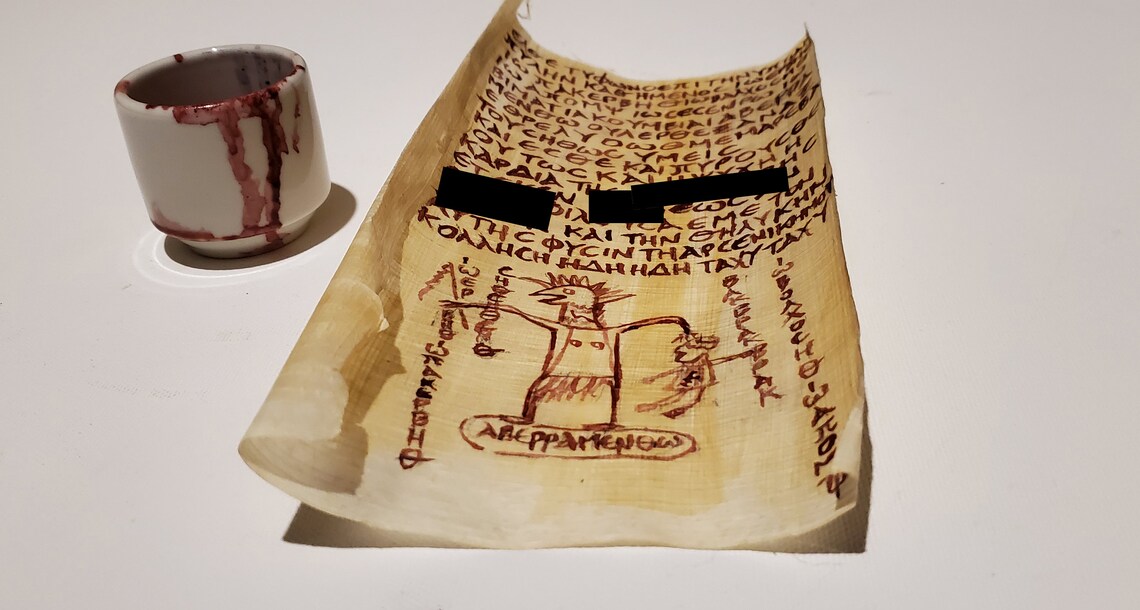 Love Spell of Attraction Greek Magical Papyri PGM XXXVI | Etsy