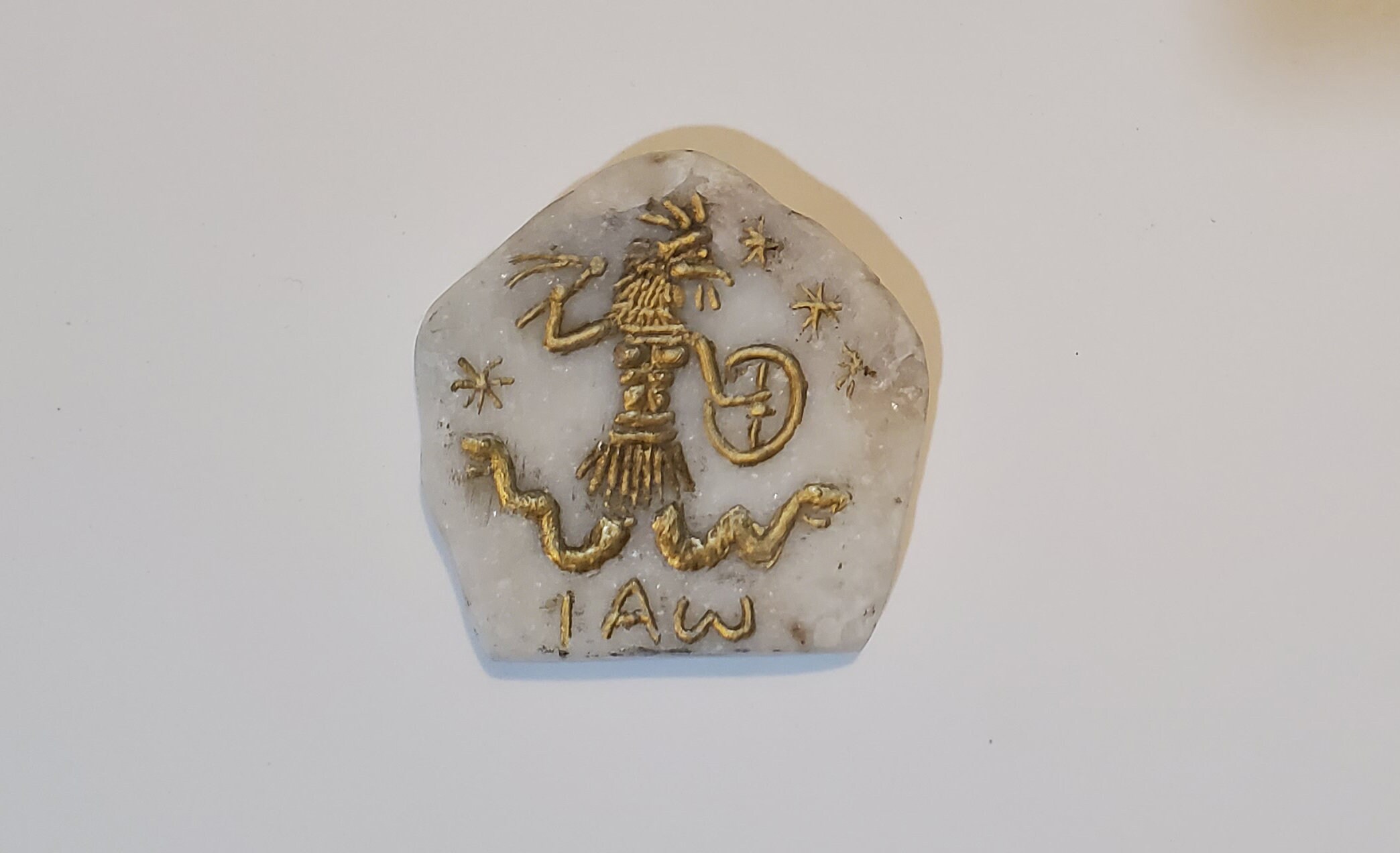 Abrasax Magical Gem Greek Magical Papyri Gnostic Gem - Etsy