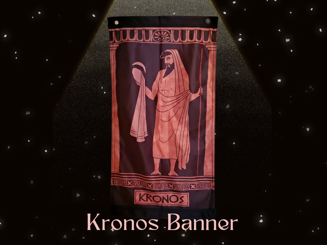 Kronos PGM Deity Banner - Greek Magical Papyri - From the PGM Tarot by ...