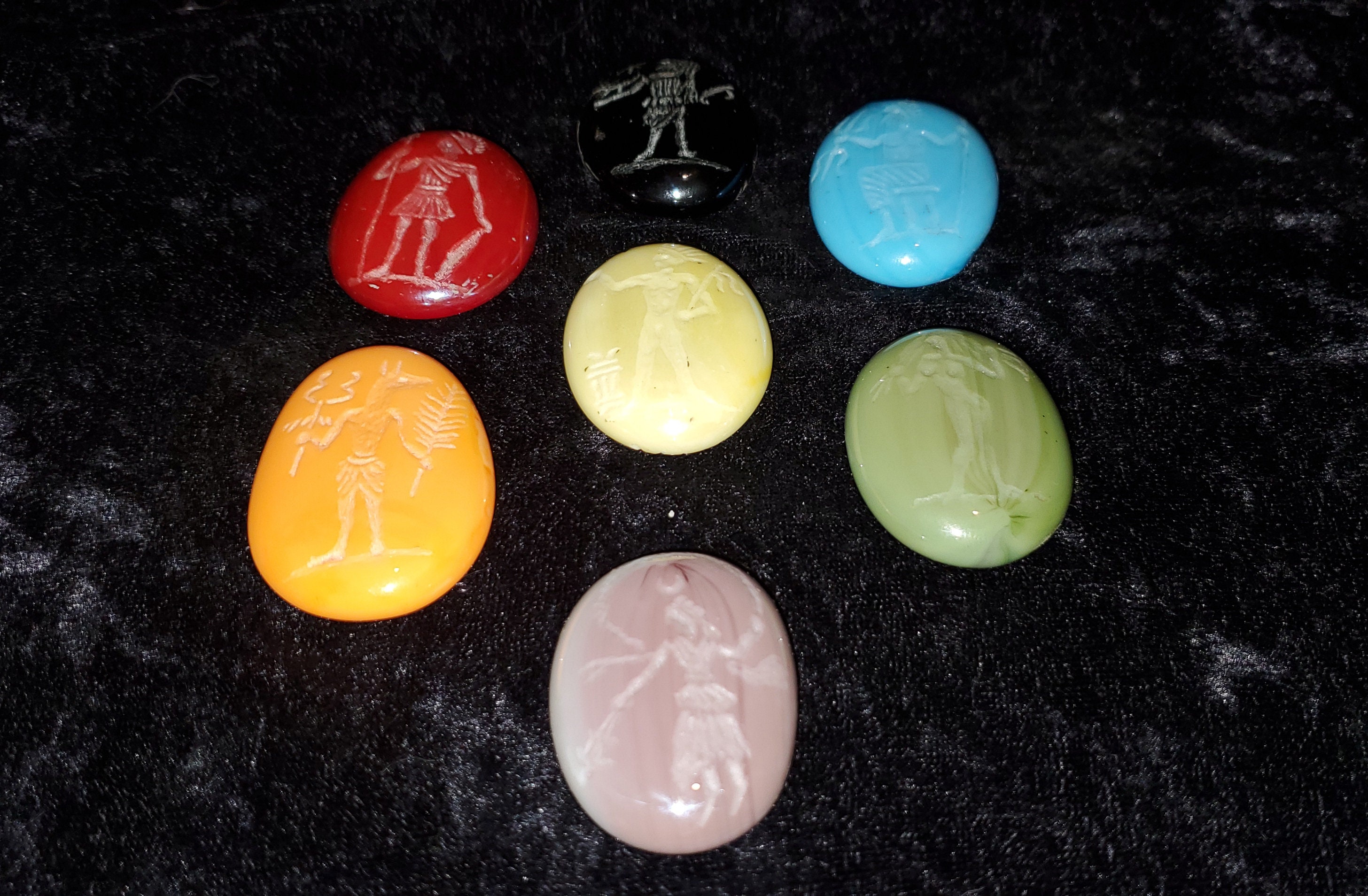 Ares Magical Gem Greek Magical Papyri Gnostic Gem - Etsy