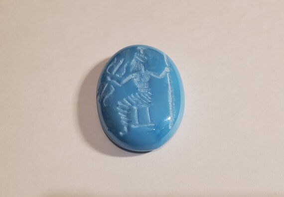 Zeus Magical Gem Greek Magical Papyri Gnostic Gem | Etsy