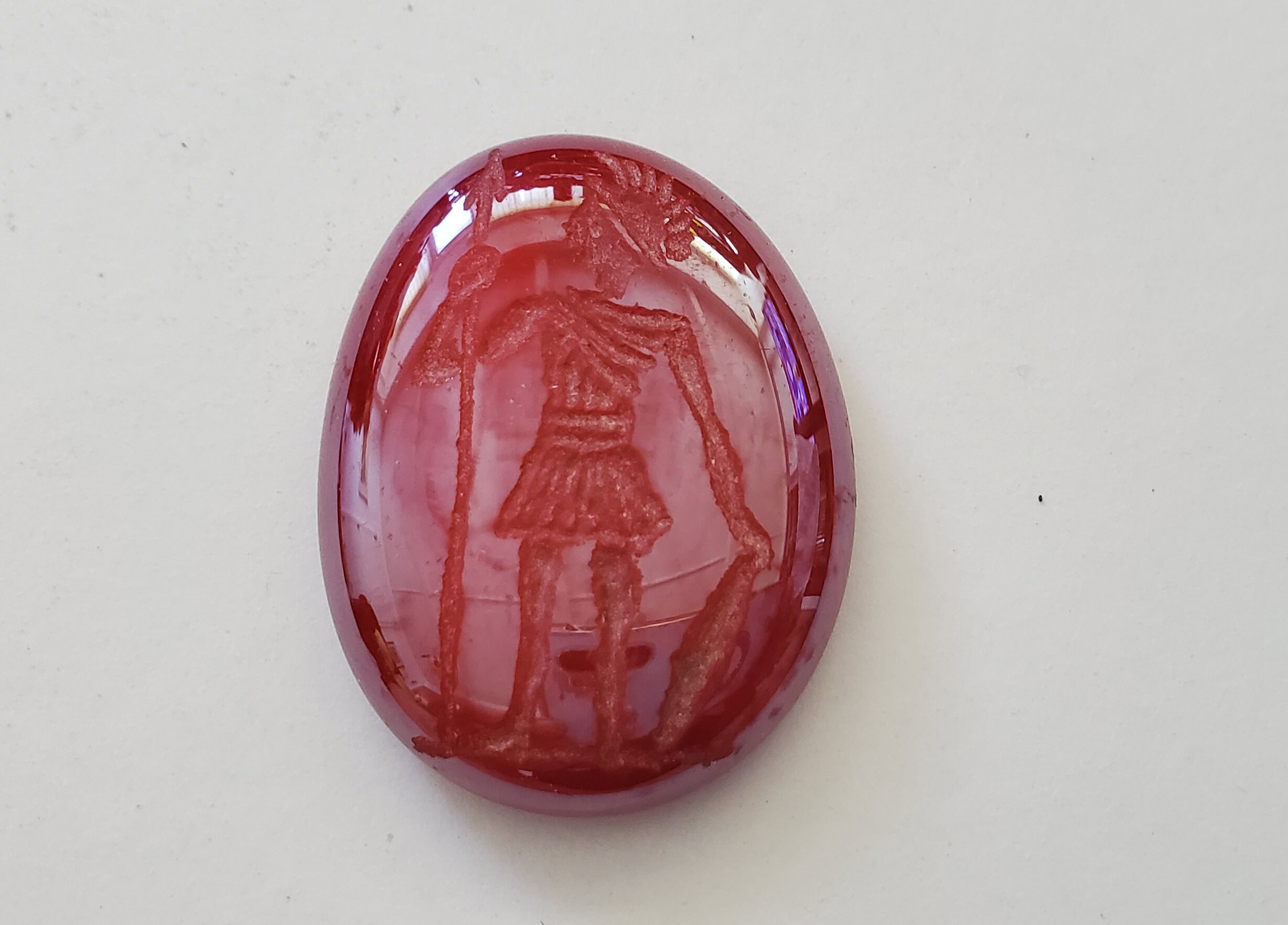 Ares Magical Gem Greek Magical Papyri Gnostic Gem - Etsy