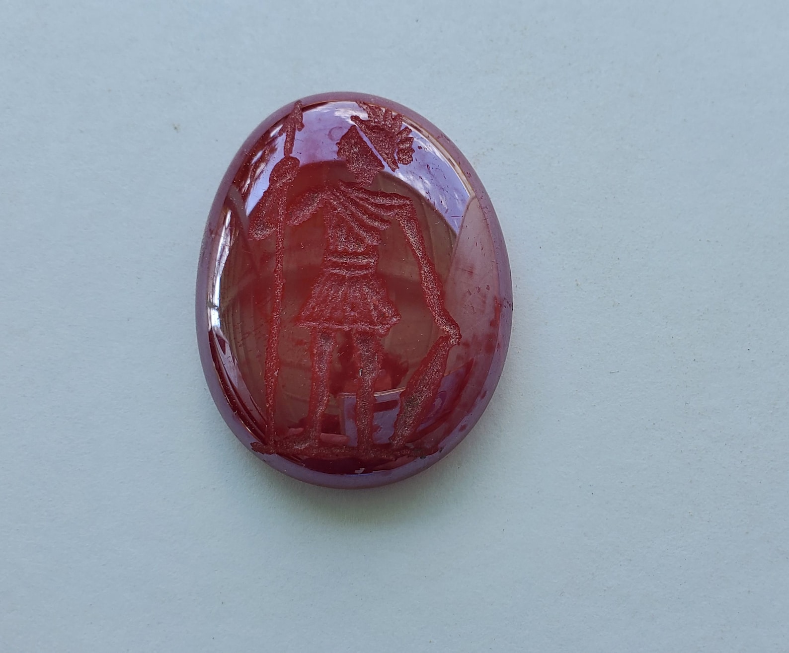 Ares Magical Gem Greek Magical Papyri Gnostic Gem - Etsy