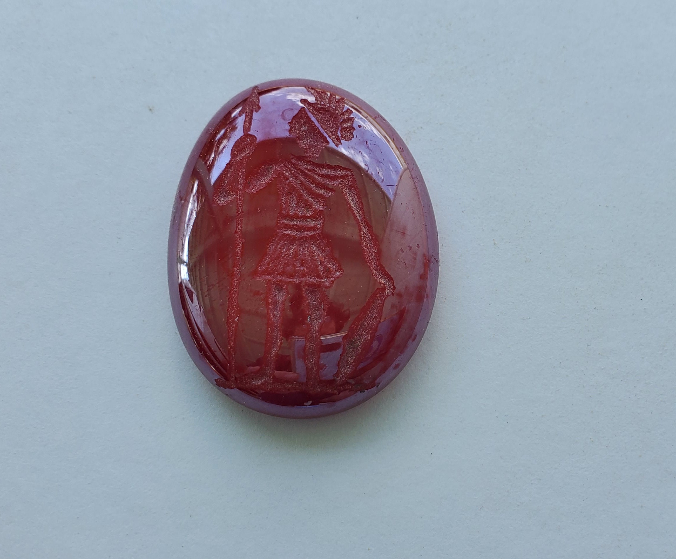 Ares Magical Gem Greek Magical Papyri Gnostic Gem - Etsy