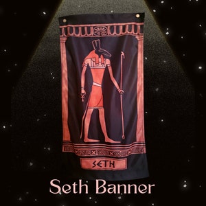 Seth (set) PGM Deity Banner - Greek Magical Papyri - From the PGM Tarot ...