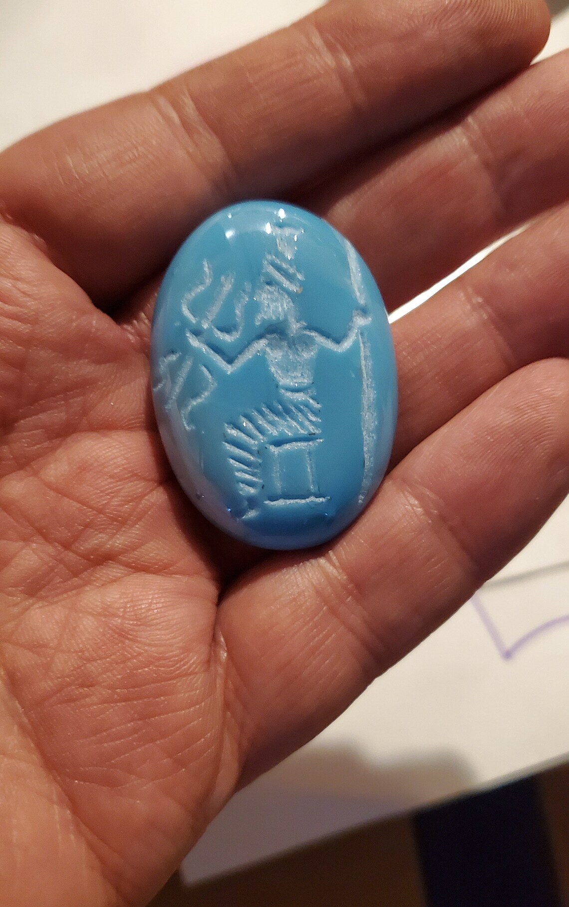 Zeus Magical Gem Greek Magical Papyri Gnostic Gem | Etsy