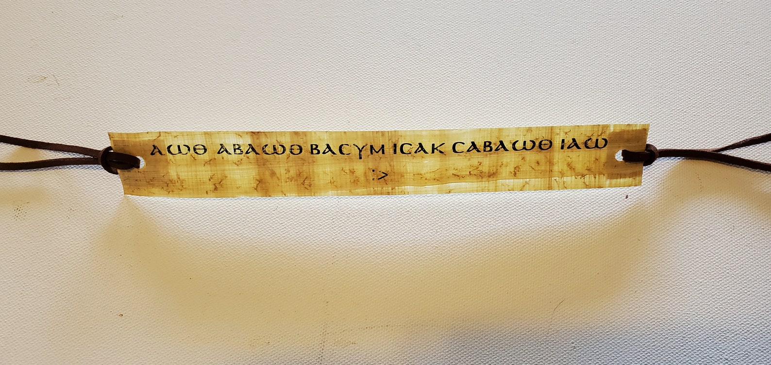 Phylactery of the Headless Rite™ - Bornless One - Stele of Jeu - Greek ...