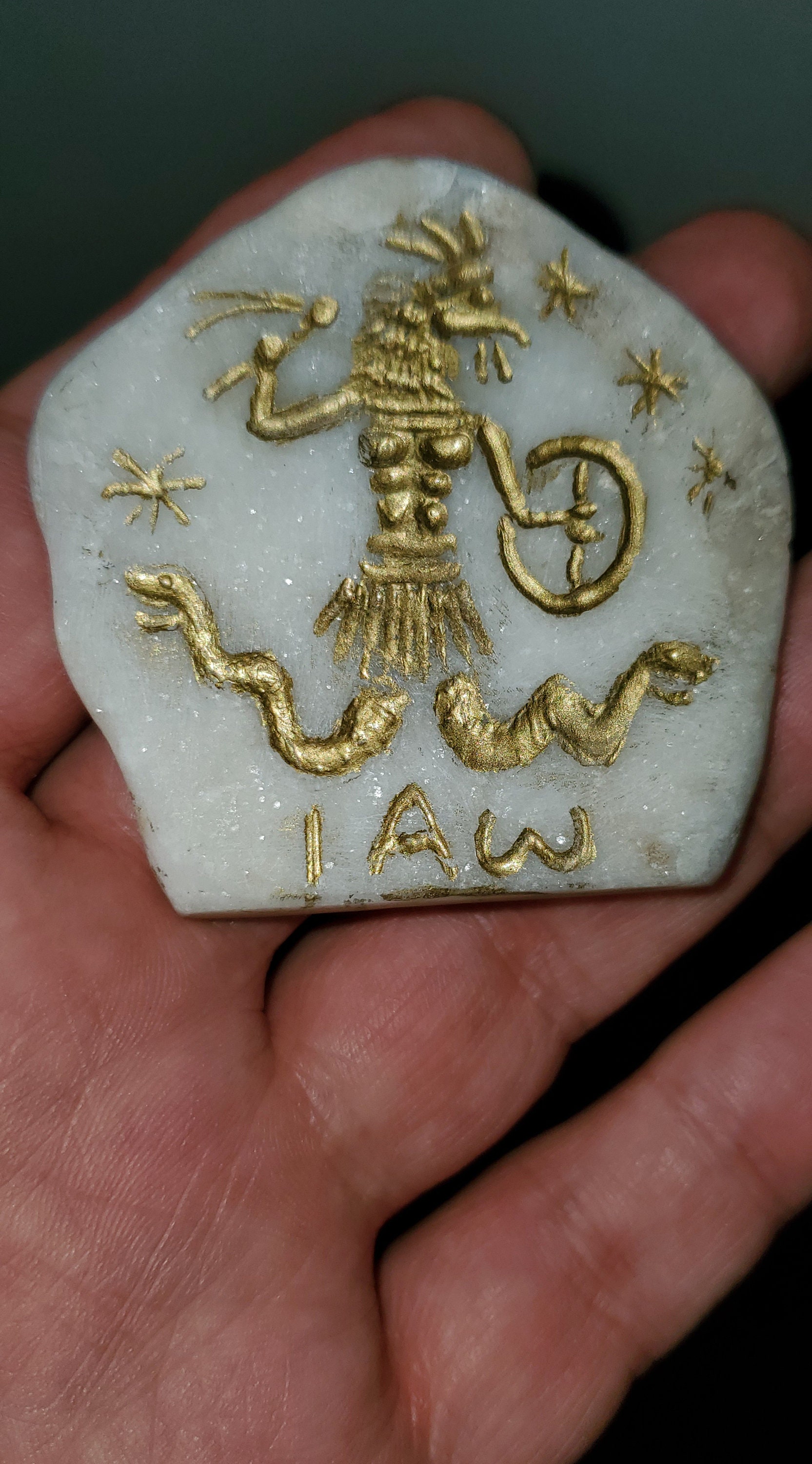 Abrasax Magical Gem Greek Magical Papyri Gnostic Gem - Etsy