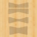 Bow Tie Inlay Pack - Etsy