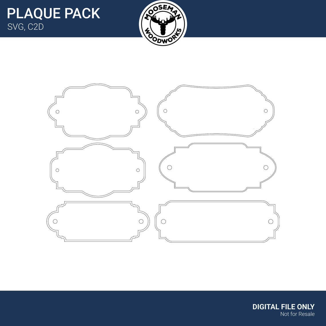 CNC Router Template for Mounted Wall Plaque - Etsy