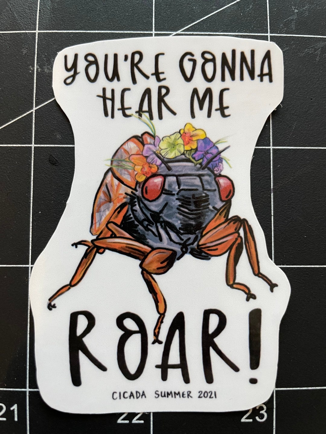 Cicada Season Brood X Memorabilia Stickers - Etsy