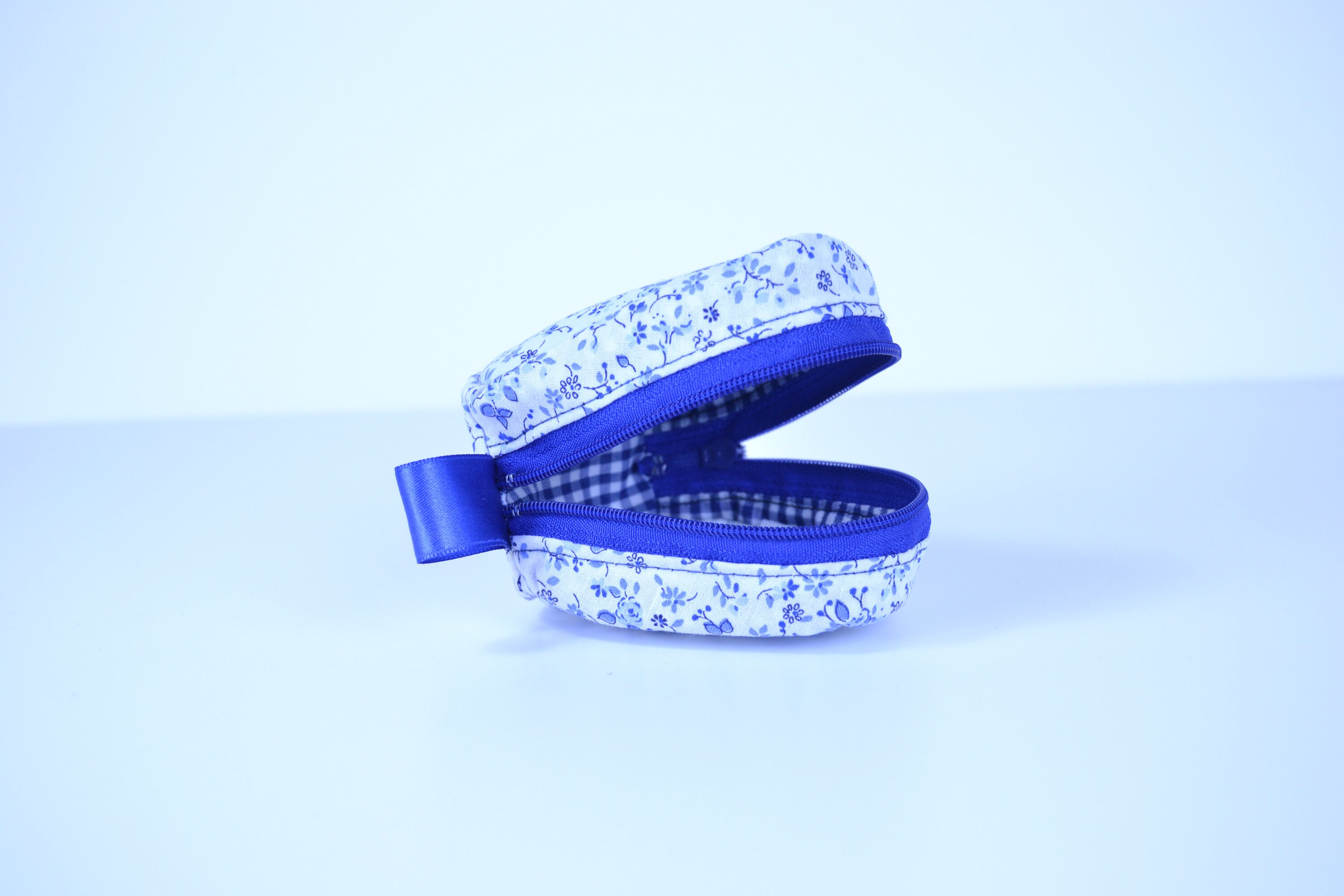 Menstrual Cup Case Blue Flowers, Menstrual Cup Travel Kit, Menstrual ...