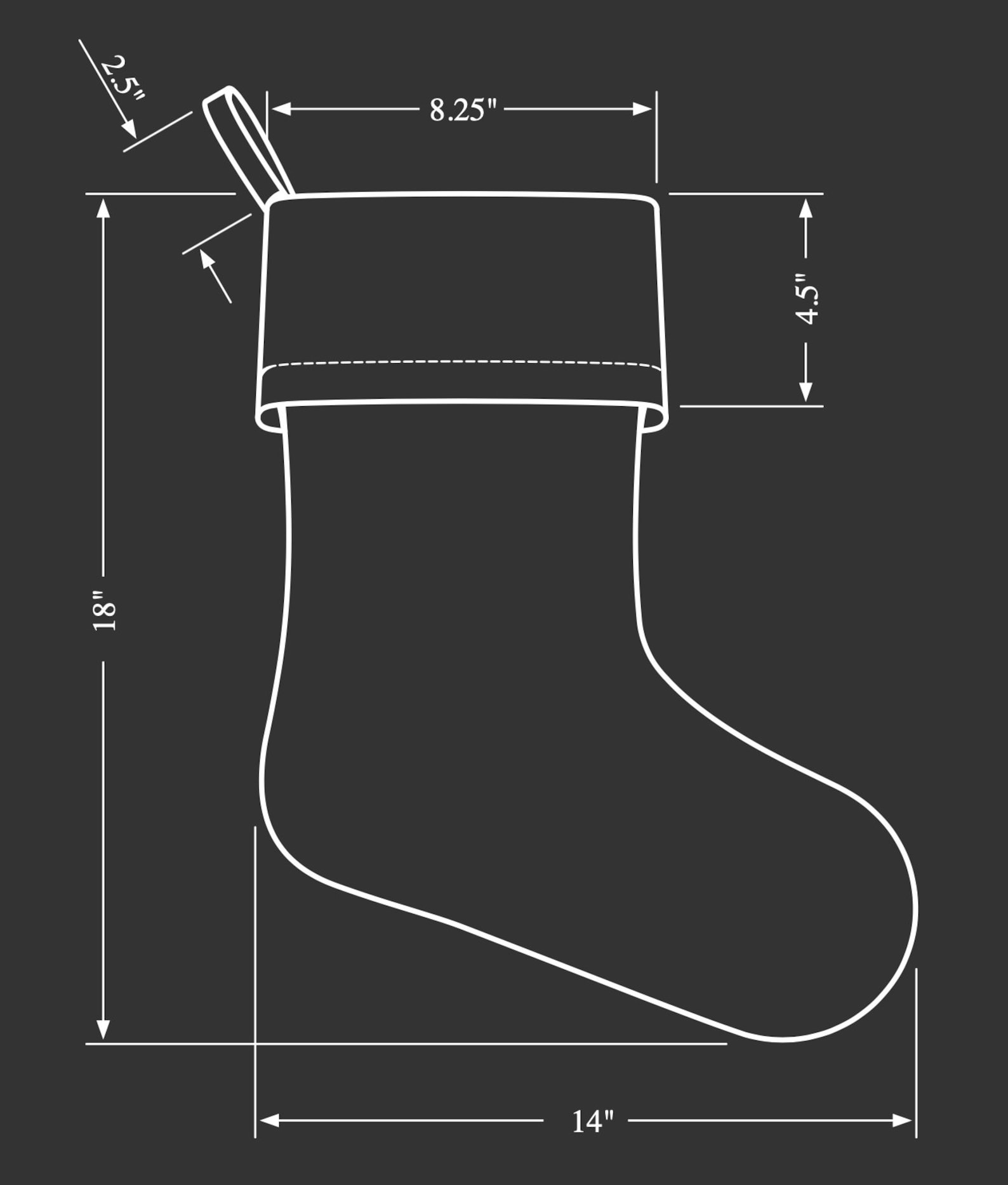 All is Calm Cute Bunny Rabbit Christmas Yule Stocking | Bunny Rabbit ...