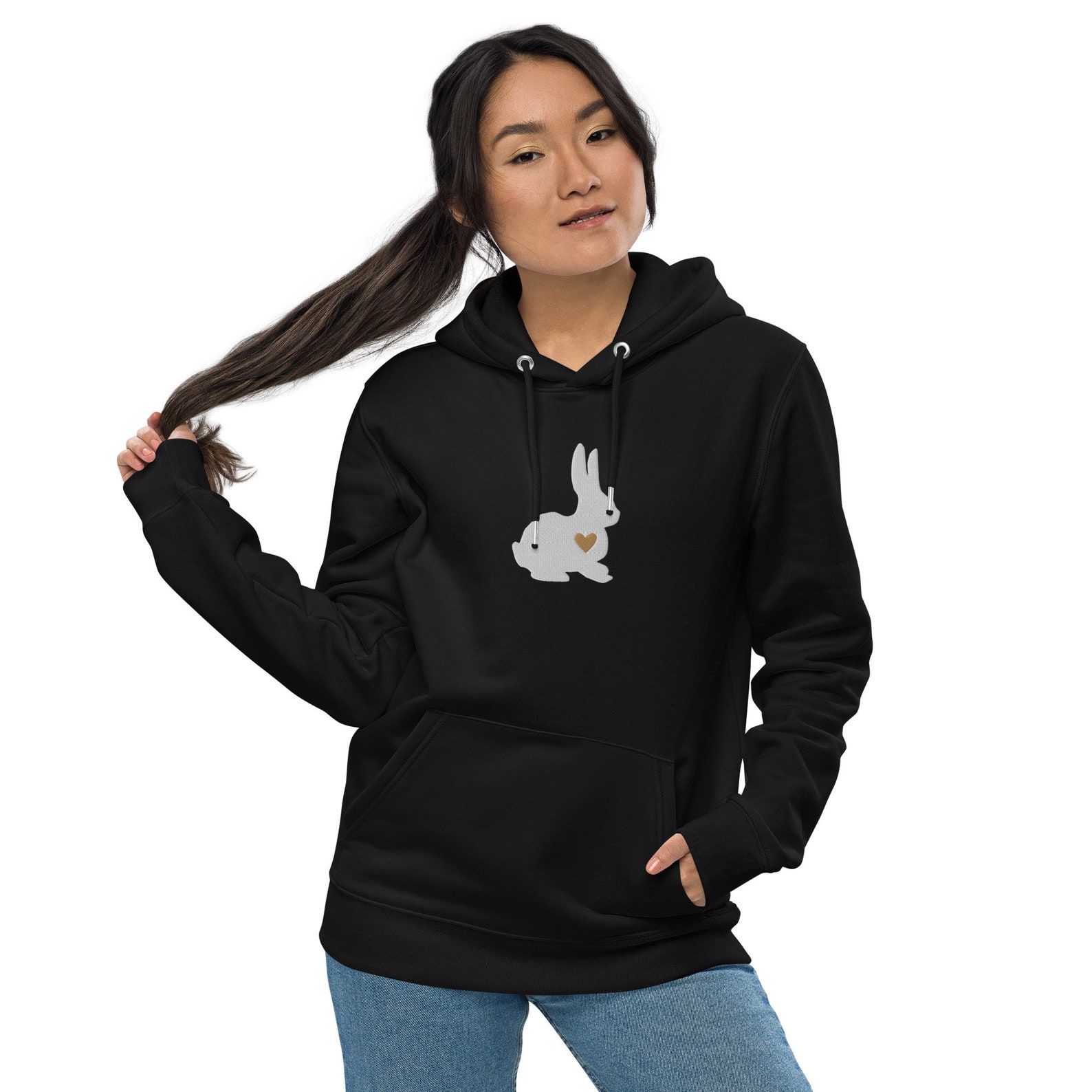 Heart of Gold Bunny Rabbit Rescue Embroidered Unisex Hoodie - Etsy