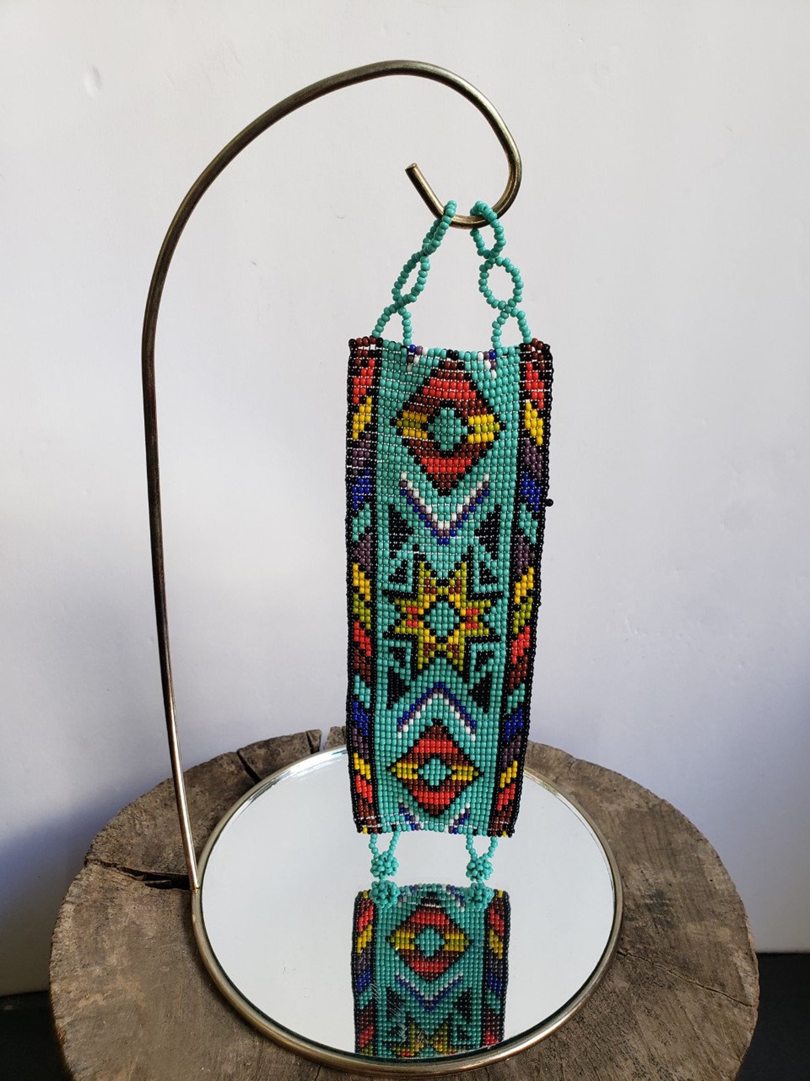 Pulsera de mujer pulsera turquesa azteca pulsera boho chic | Etsy España