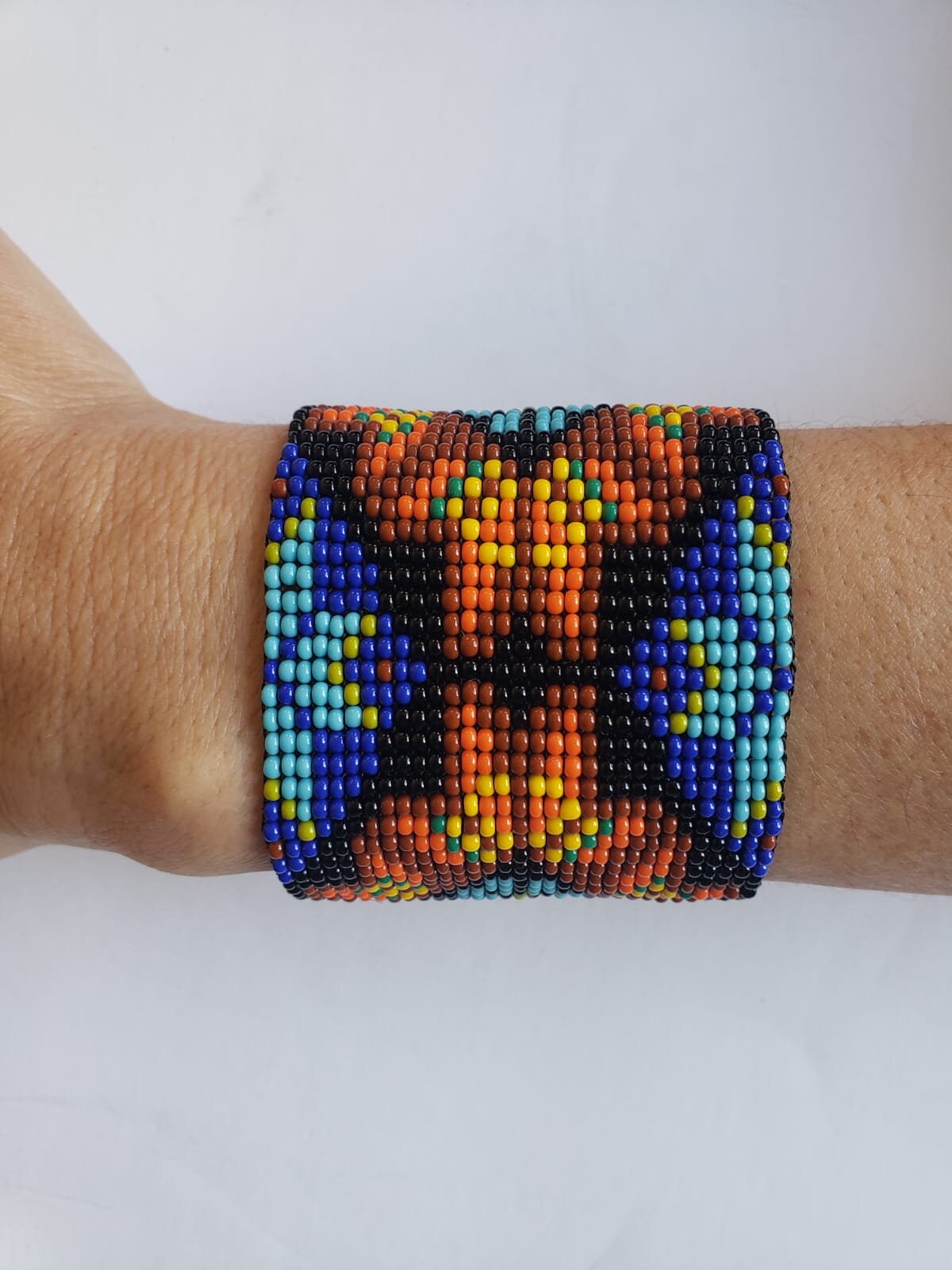 Handcrafted Peyote bracelet Mexican Bracelet Boho Bracelet | Etsy