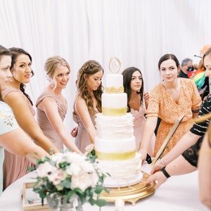 Gold Cake Pulls, Modern Cake Pulls, Unique Cake Pulls, Handmade, New ...