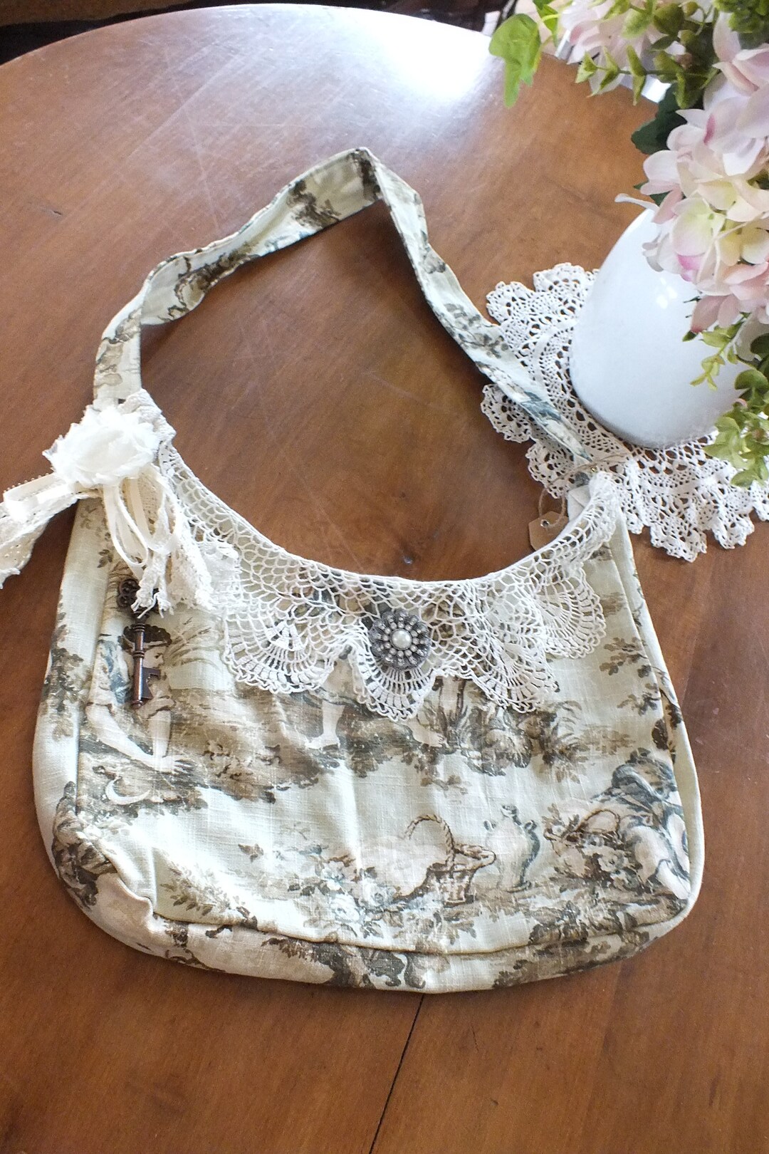 The Victoria Bag, Vintage, Victorian, Bridgerton Inspired, Crossbody ...