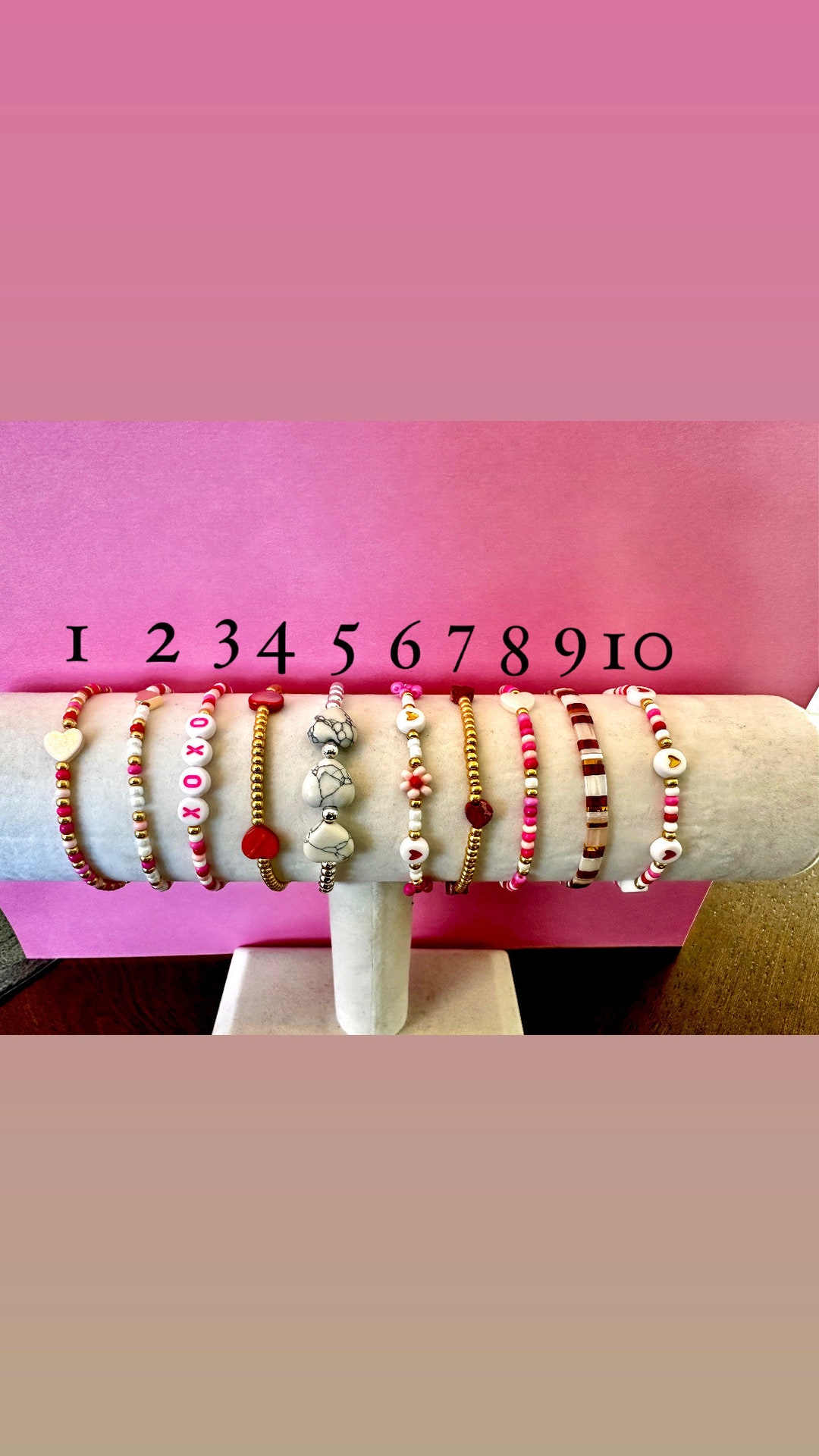 Assorted Valentines Day Bracelets, All Sold Individually - Etsy