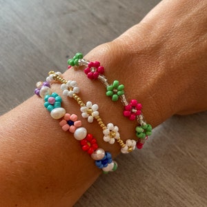 Flower Power Bracelets - Etsy