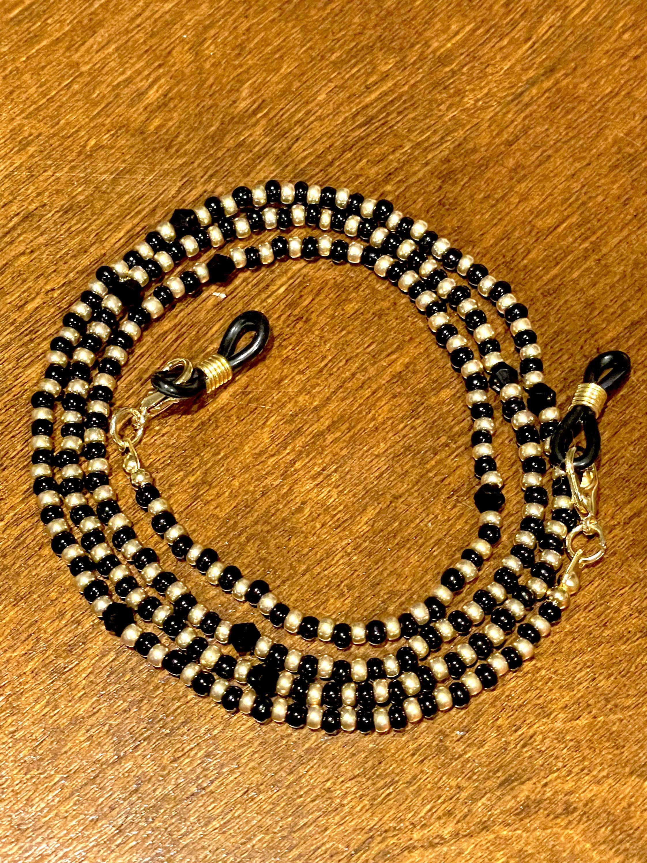 Customizable Mask/ AirPod Chain With Gem Bead. Please Specify Gem Bead ...