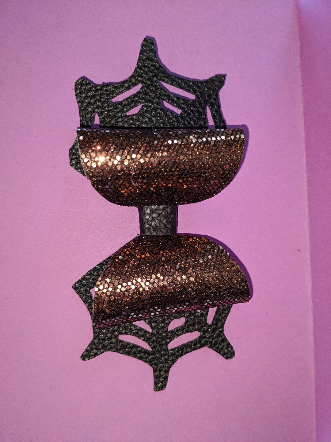 Halloween Spider Web Bow - Etsy