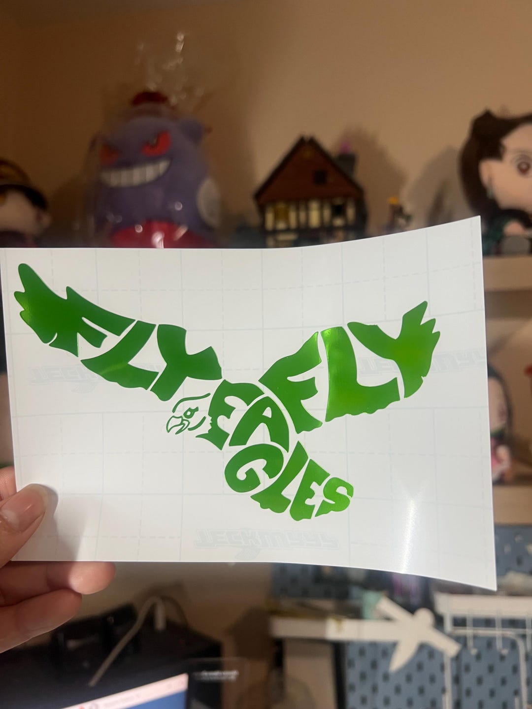 Eagles Decal, Eagles Car Decal, Car Decal, Holographic Decal, Football Decal, Fly Birds Decal ...