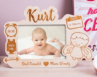 Custom Baby Frame - Etsy