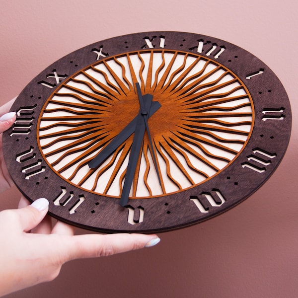 Sun Clock - Etsy