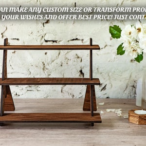 Display Stand Craft Show, 3 Tier Display Shelf, Craft Show Booth ...