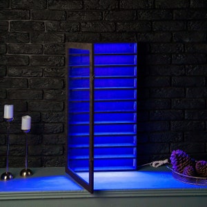 Toy Car Display Shelf With Led, Toy Car Display Case, Toy Car Storage ...