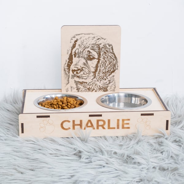 Dog Feeding Tray - Etsy