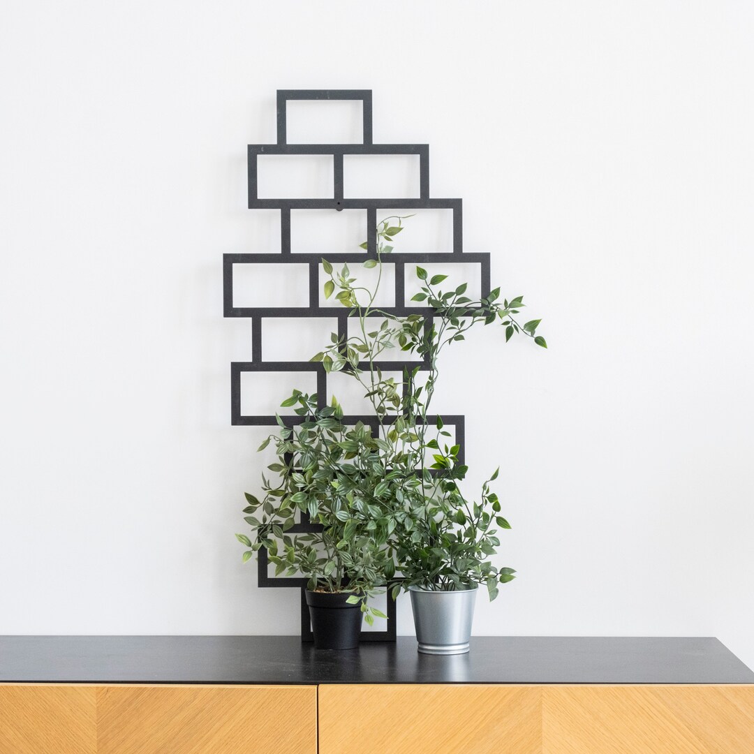 Wood Plant Trellis, Plant Trellis for Indoor Plant, Square Trellis ...