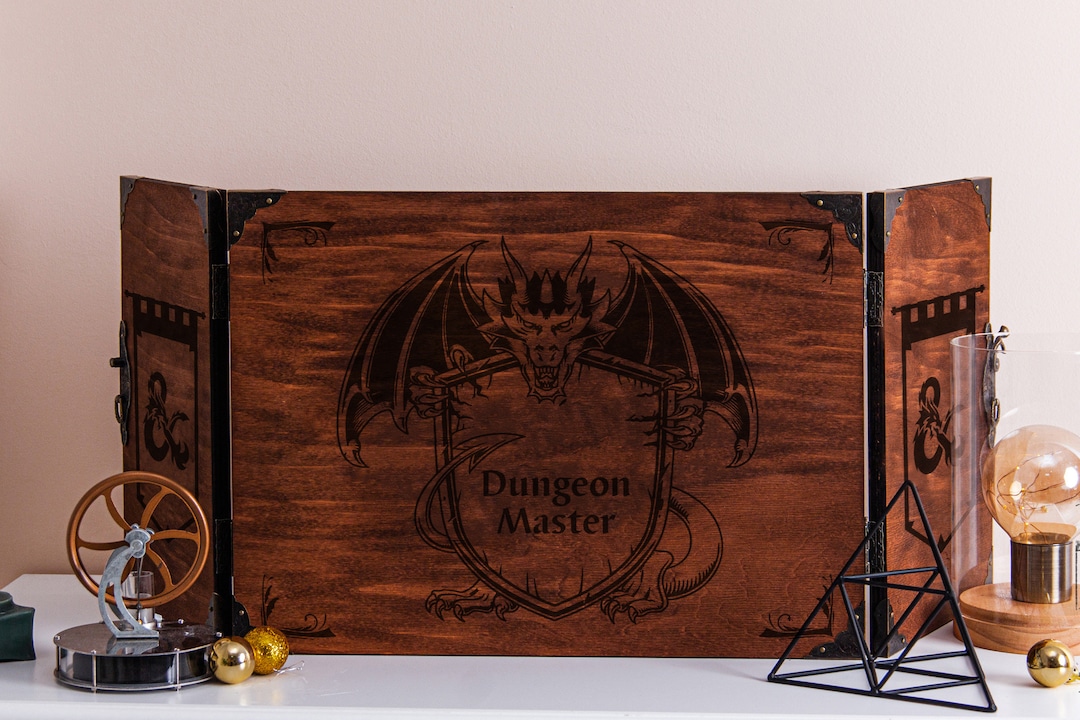 Custom Dungeon Master Screen Wood, Game Master Screen, RPG Screen ...