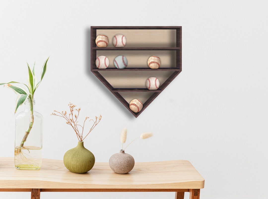 Baseball Ball Holder, Baseball Display Shelf, Baseball Wall Display ...