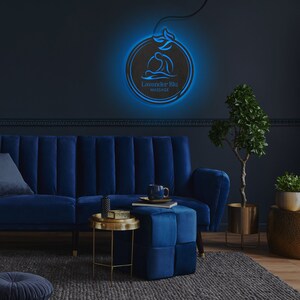 Massage Neon Sign, Therapist Sign Led, Business Light up Sign, Spa Name ...