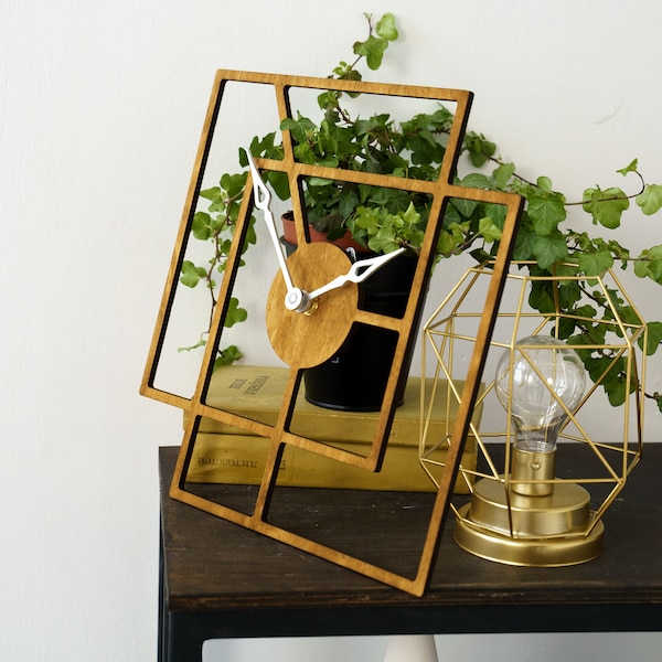 Square Wall Clock - Etsy