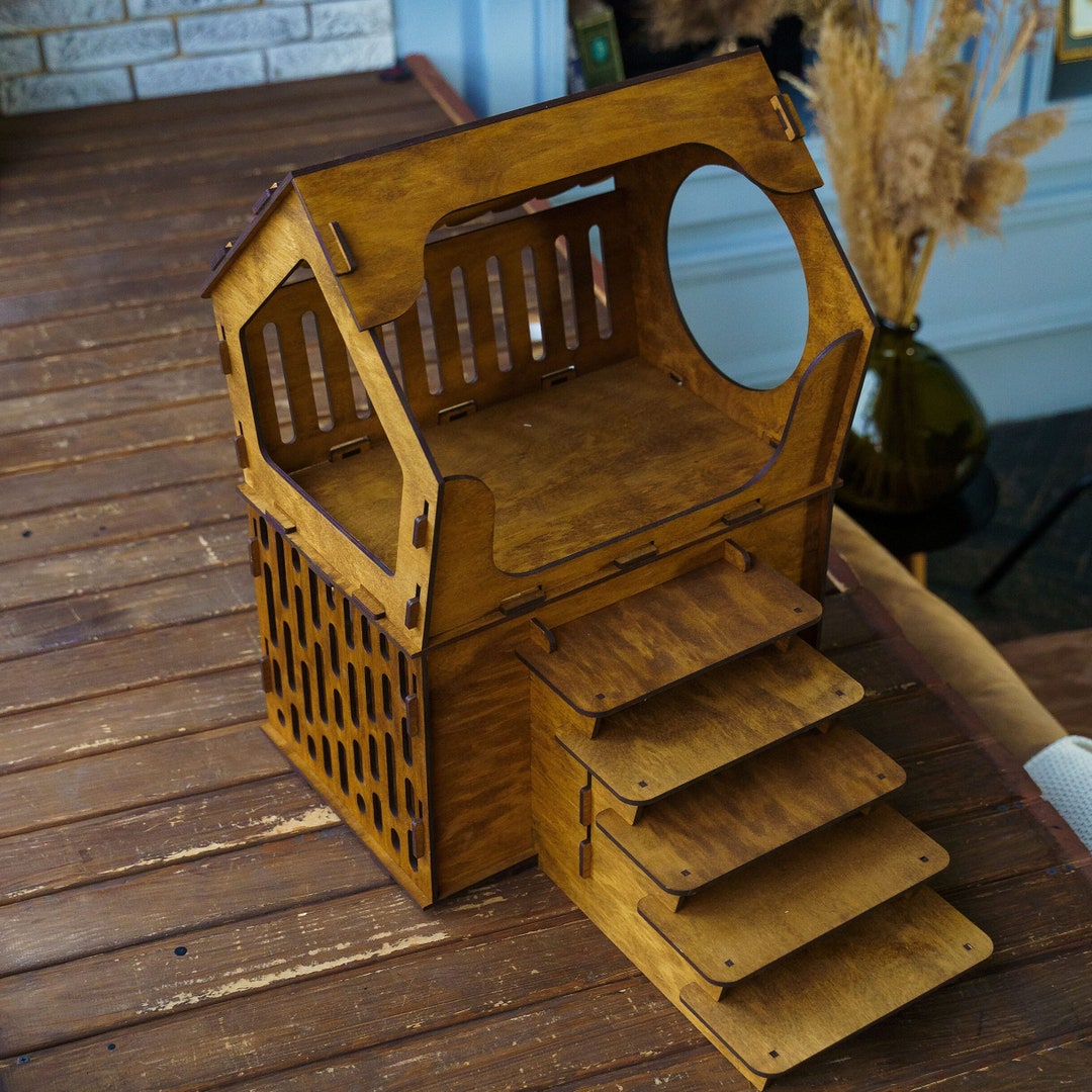 Extra Large Cat House Wooden Cat House Outdoor Cat Castle - Etsy