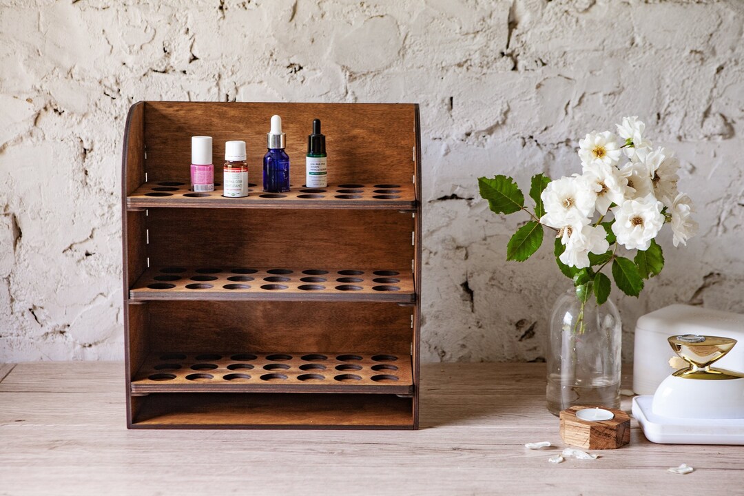 Essential Oil Organizer, Personalized Essential Oil Storage,playwood ...