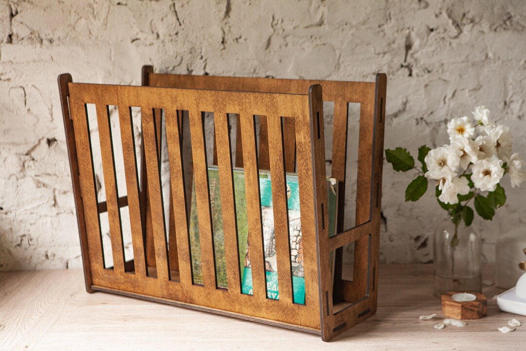 Desktop Bookshelf Custom Book Box Storage Personalized Free Standing ...
