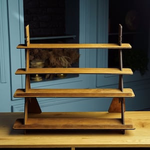 Portable Display Stand, Craft Show Display Stand Plans, Wood Retail ...